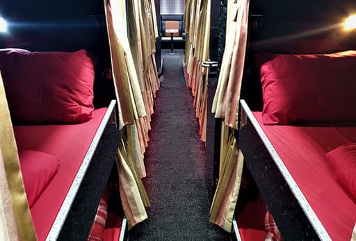 14 berth sleeper bus for hire | Megalseepers